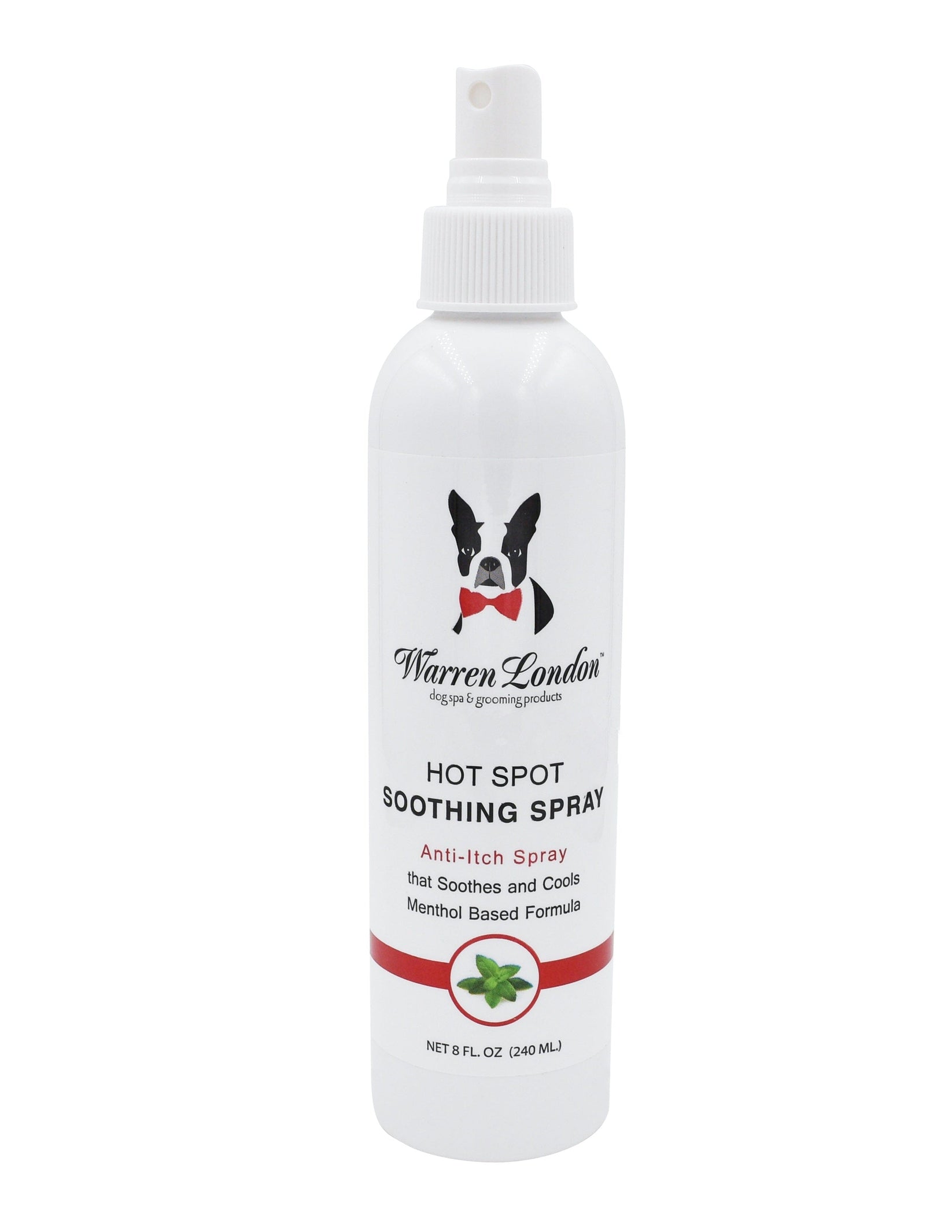 Hot Spot Soothing Spray by Warren London for dog with itchy skin