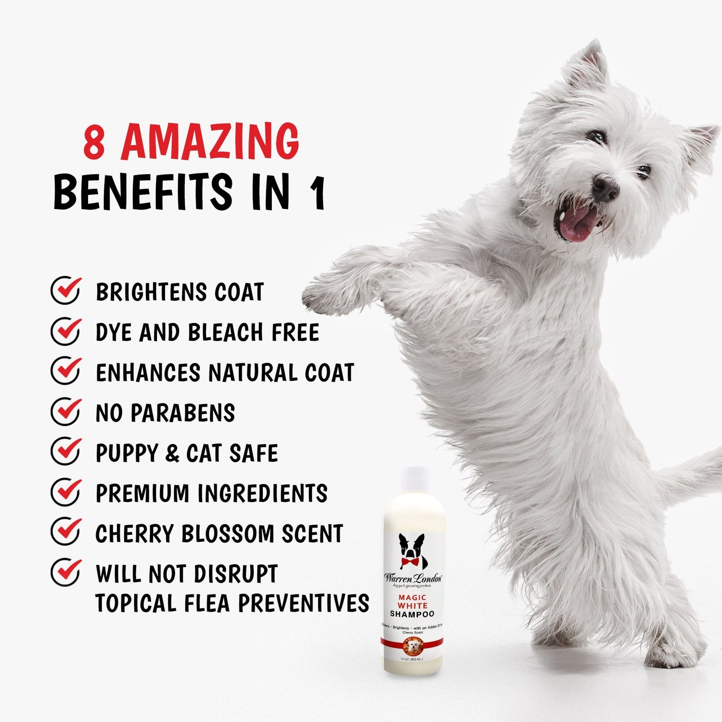 Magic White - Brightening Shampoo - Professional Size – Warren London