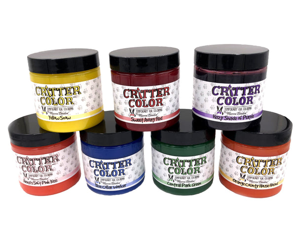 Critter Color - Temporary Pet Fur Coloring/Dog Dye – Warren London