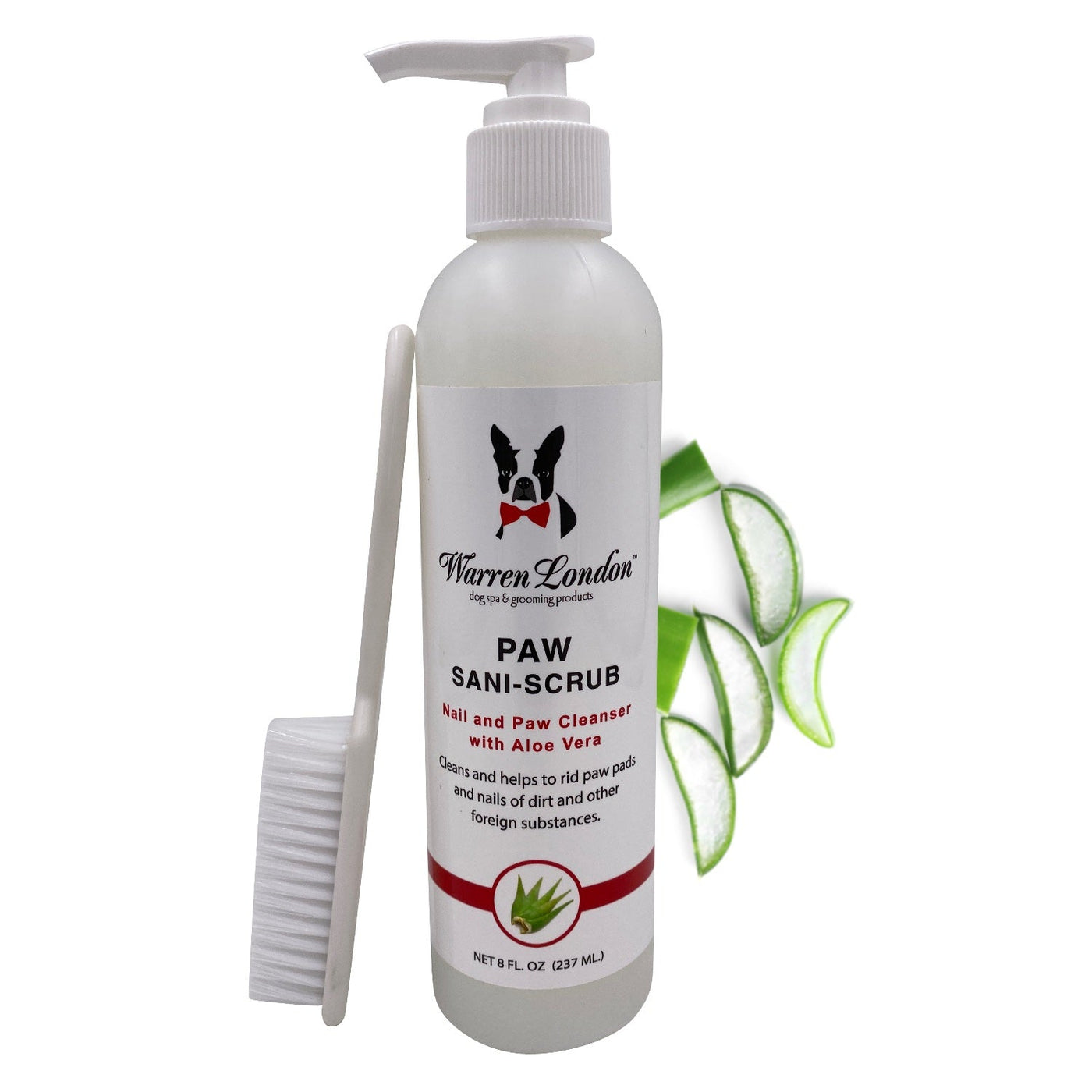 Paw Sani Scrub by Warren London helps to clean the paws and get rid of ...