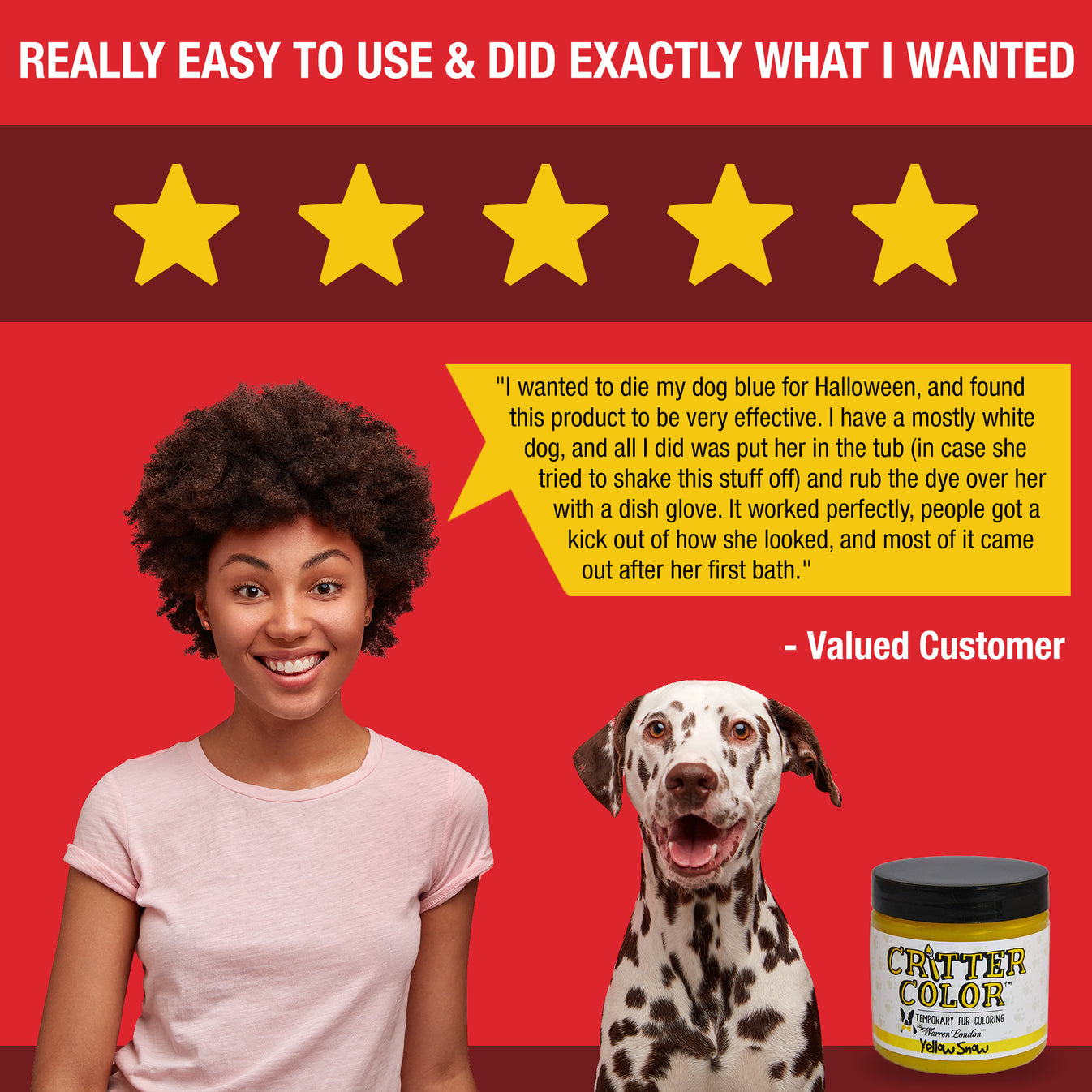 Critter Color - Temporary Pet Fur Coloring/Dog Dye – Warren London