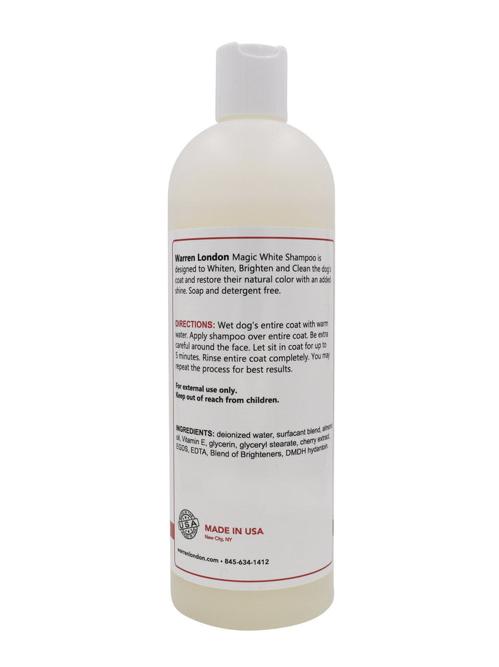 Magic White Brightening Dog Shampoo - Cherry Scented - 17oz – Warren London