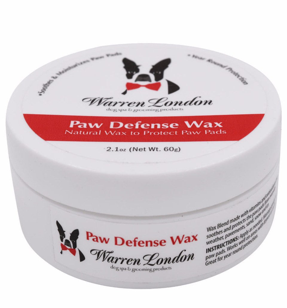 Paw Defense Wax - Soothes, Moisturizes and Protects Dog's Paw Pads ...