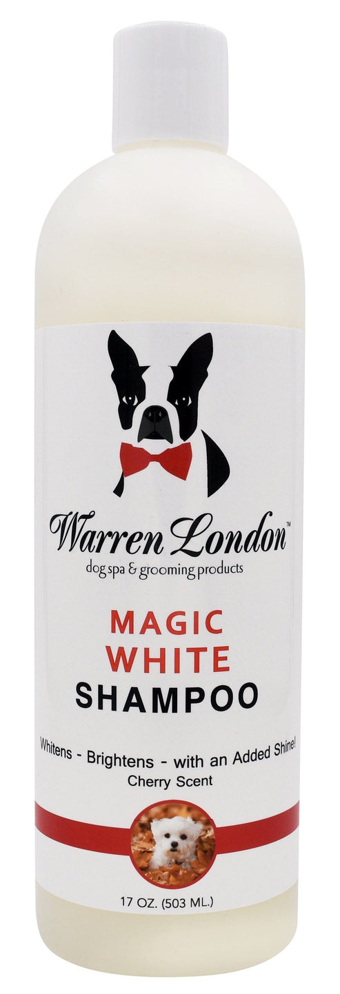 Magic White Brightening Dog Shampoo - Cherry Scented - 17oz – Warren London